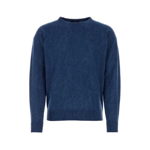 Etro | Sweaters | Etro Men Embroidered Wool Sweater | Poshmark